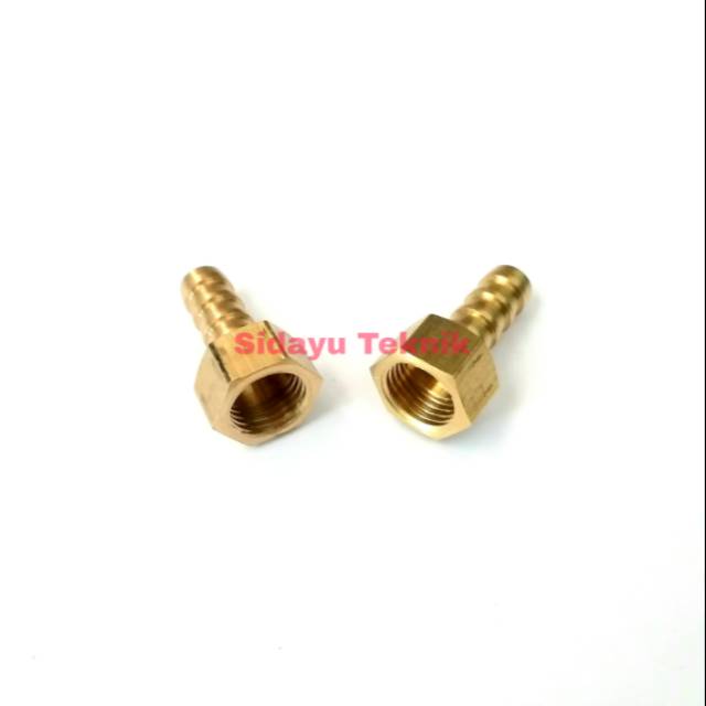 Jual Nepel Selang Angin Drat Dalam 1/4" | Shopee Indonesia