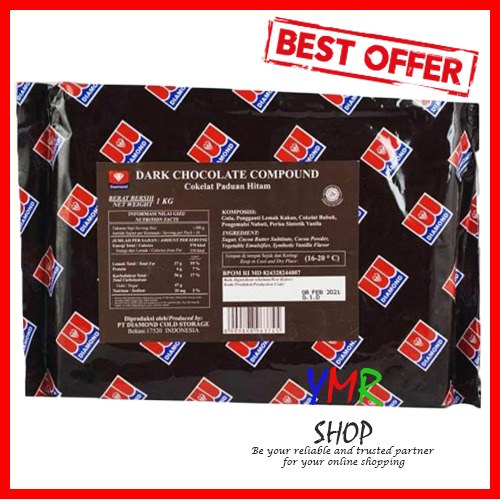Jual Coklat cokelat batang batangan blok dcc dark milk white chocolate ...