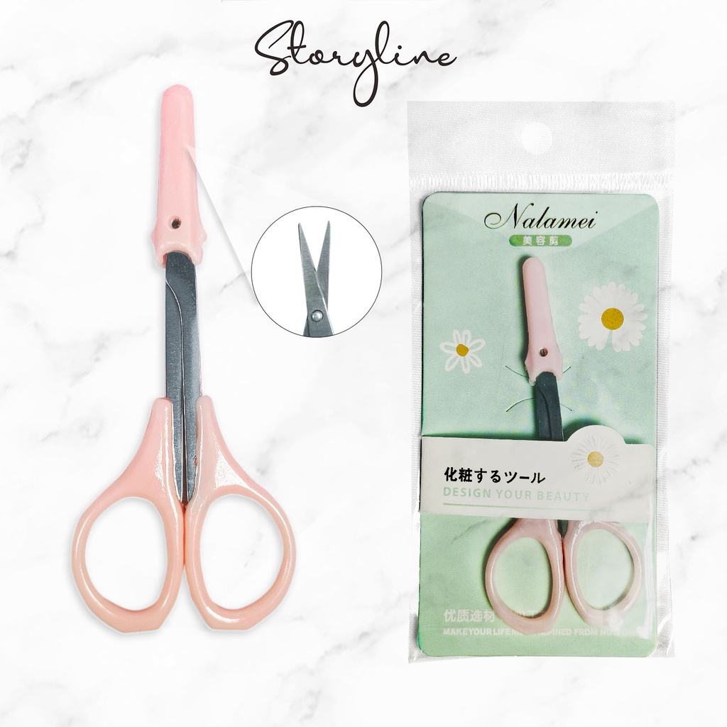 Jual STORYLINE Gunting Alis / Eyebrow Scissors | Shopee Indonesia