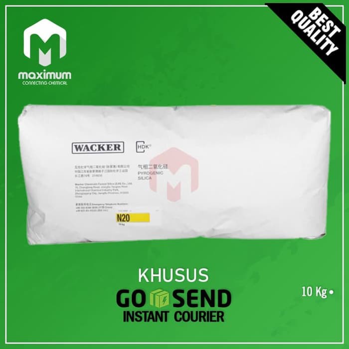 Jual Aerosil Wacker HDK N20 10Kg (KHUSUS GOSEND INSTANT) | Shopee Indonesia