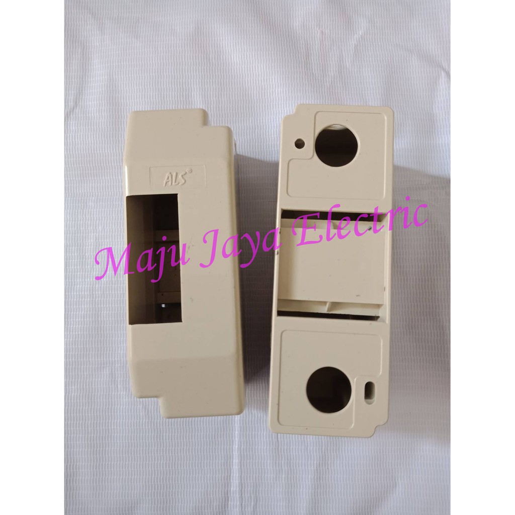 Jual Box MCB Outbow 1 Lubang Phase Tempel OB Rumah MCB Tempel 1 Grup Single | Shopee Indonesia