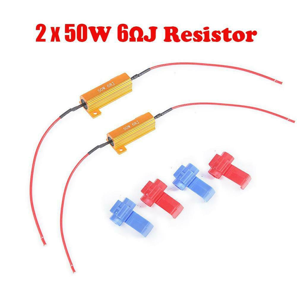 Jual Load Resistor Flasher 50W 6RJ Lampu LED Sein Sen Mobil KEDIP ...
