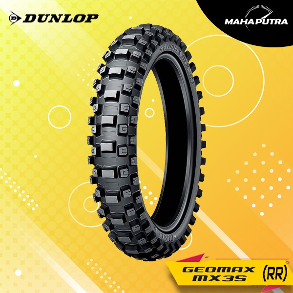 Jual Dunlop Geomax MX3S RR 80/100-12 WT Ban Motor | Shopee Indonesia