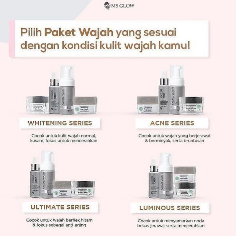 Jual paket ms glow series | Shopee Indonesia
