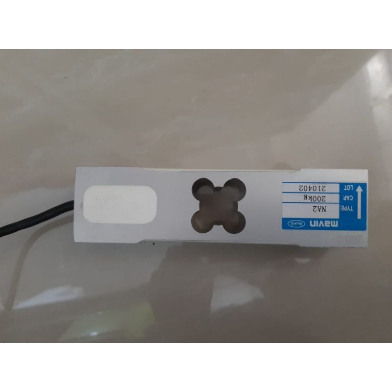 Jual Sensor Berat Load Cell 200kg NA2 Strain Gauge Pressure | Shopee ...