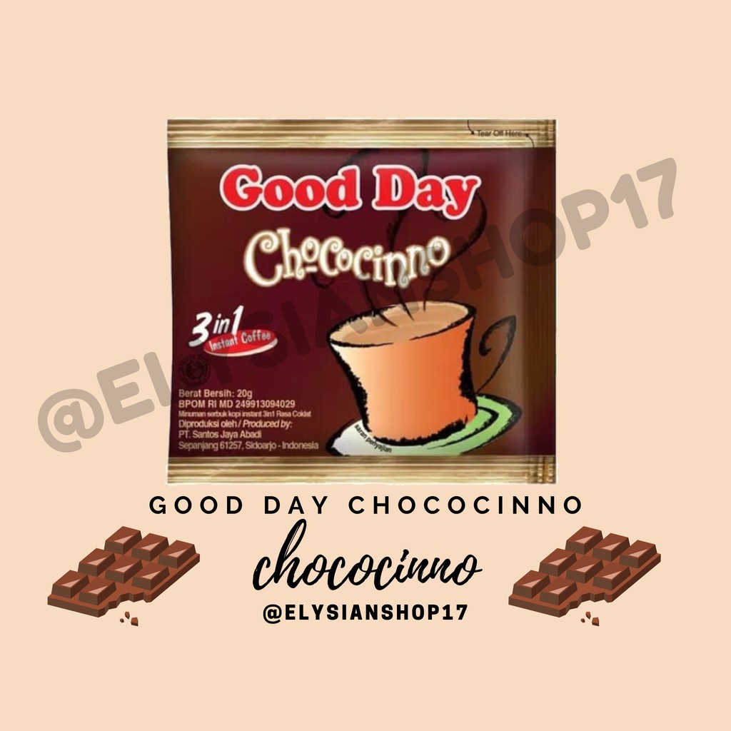 Jual Good Day Chococino 1 Renceng (10 Sachet) | Shopee Indonesia