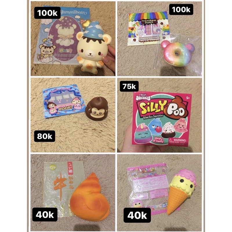 Jual MURAH!! squishy licensed punimaru,creamycandy,silly squishy,eric ...