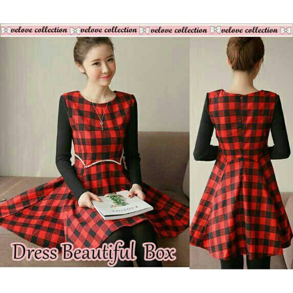 Jual Dress Cape Square DodoYu & Sabrina Kotak Vio Dan Kotak Sabrina ...