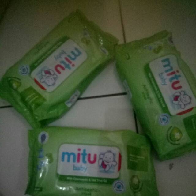 Jual Tissue antiseptic MITU 50 sheet | Shopee Indonesia