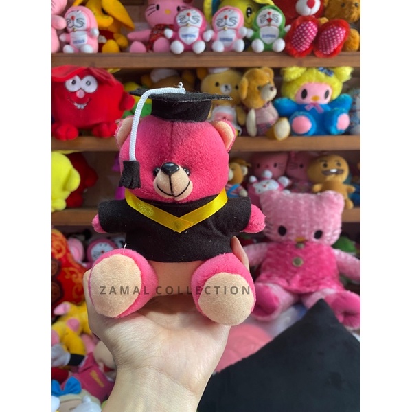 Jual Bear Wisuda 13cm Bear Mini Toga | Shopee Indonesia