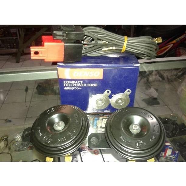 Jual klakson DENSO disk paket rilay kit tabah67 Diminati Banget ...