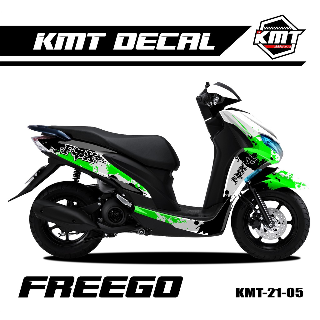 Jual Decal stiker dekal sticker striping full body custom freego kmt -05 | Shopee Indonesia