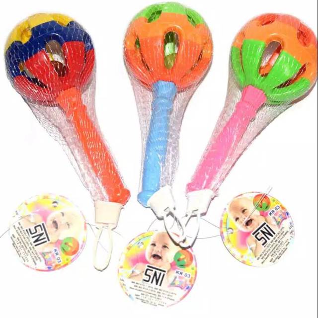 Jual Mainan Kincrinngan Anak bayi bunyi kincring kecrekan krc | Shopee ...