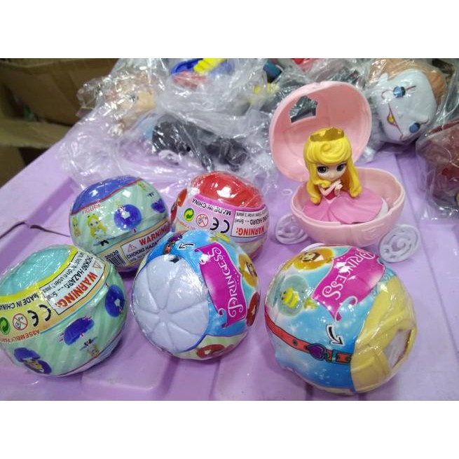 Jual KERETA PRINCESS CAPCHARA FIGURE 6 PCS TELOR SET 3N5 | Shopee Indonesia