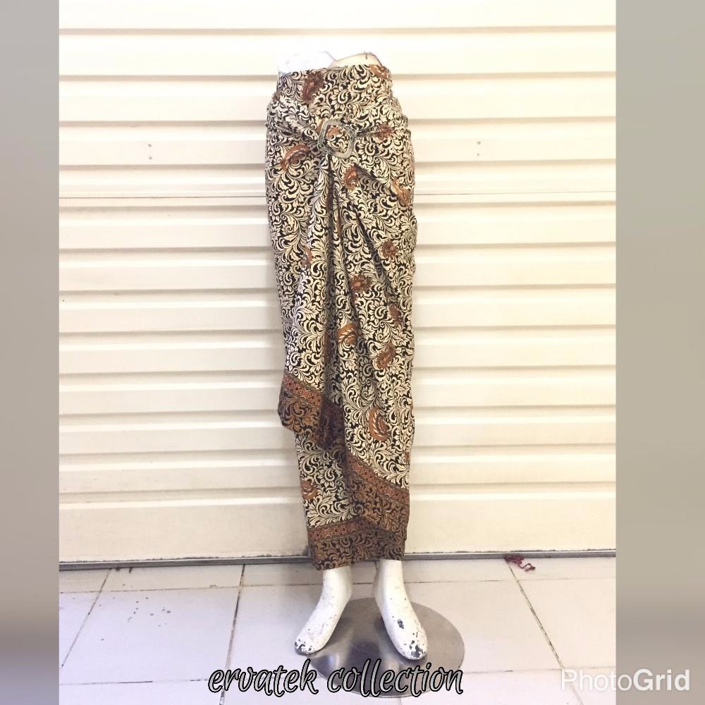 Jual Fashion Rok Lilit Batik serut R034 Wrap Skirt Bawahan Kebaya ...