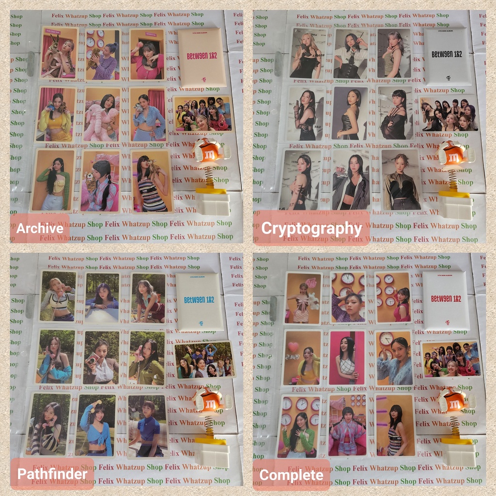 Jual Twice Between 1&2 Photocard Benefit Official | Shopee Indonesia