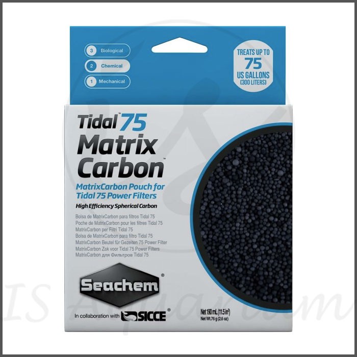 Jual Seachem Tidal 75 Matrix Carbon Filter Media - Media - Aquascape ...