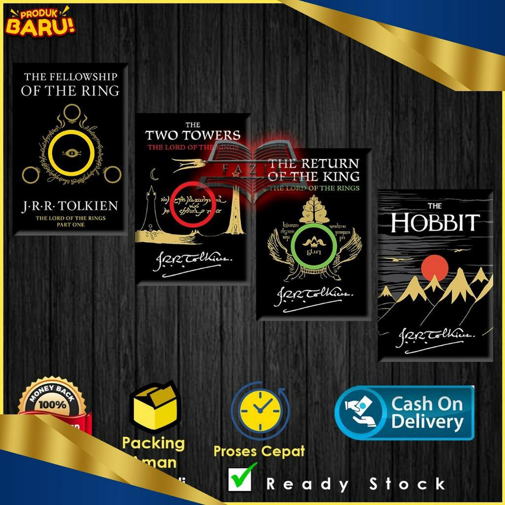 Jual SERU The Lord of the Rings 4 book series by J R R Tolkien ...