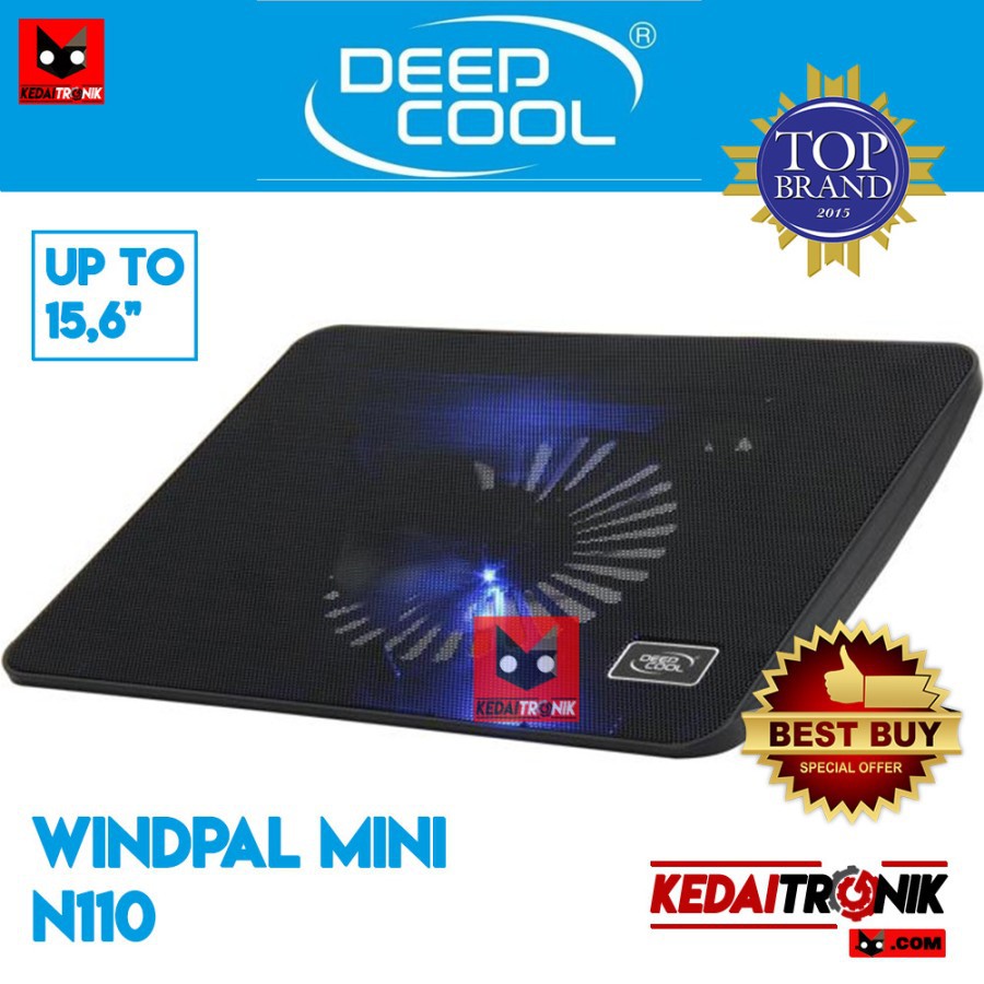 Jual Original DEEPCOOL Windpal Mini N110 Cooling Pad Laptop Notebook ...