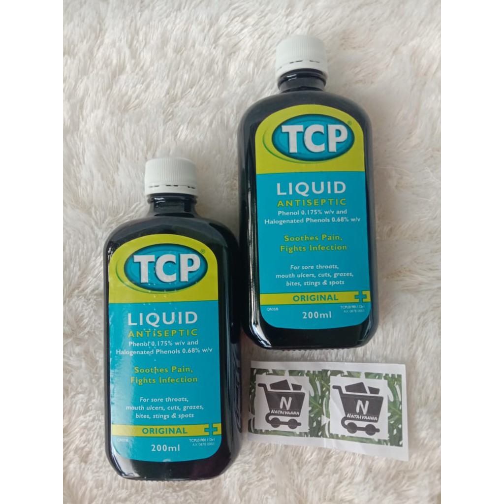 Jual TCP Liquid Antiseptic Original 200ml | Shopee Indonesia
