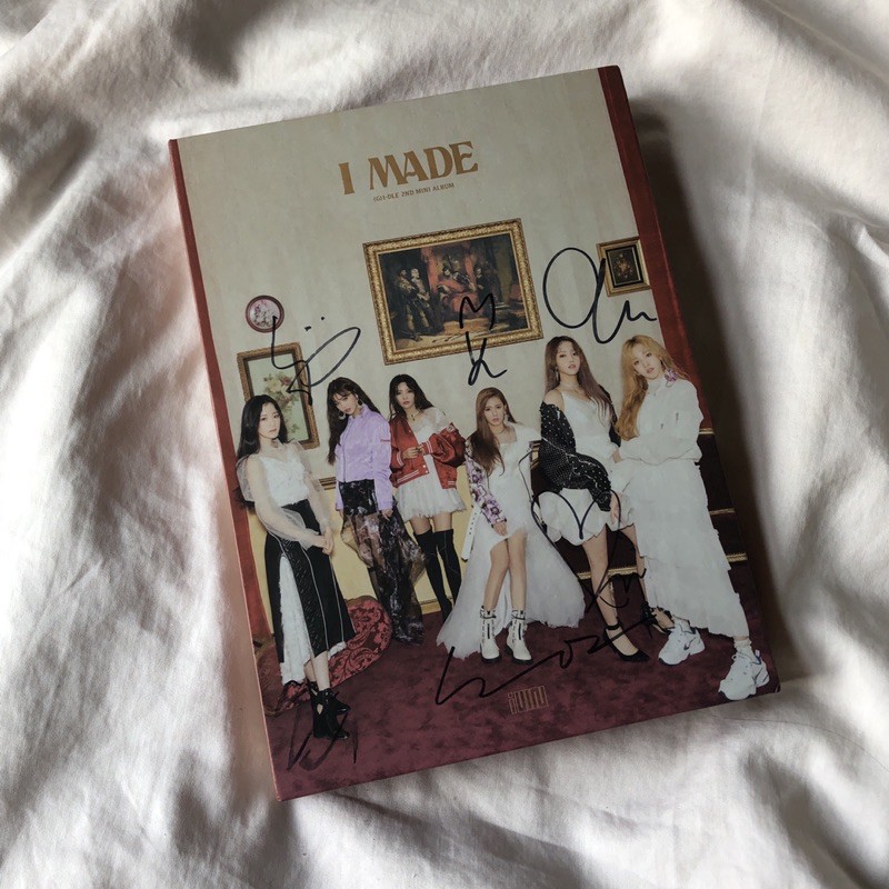 Jual (G)I-DLE I MADE SIGNED ALBUM ALL MEMBERS SOOJIN PHOTOCARD MIYEON ...