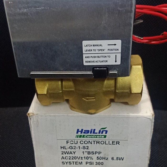 Jual Solenoid valve 2 way HAILIN FCU CONTROLLER HL-G2-1-S2 port 1" inch ...