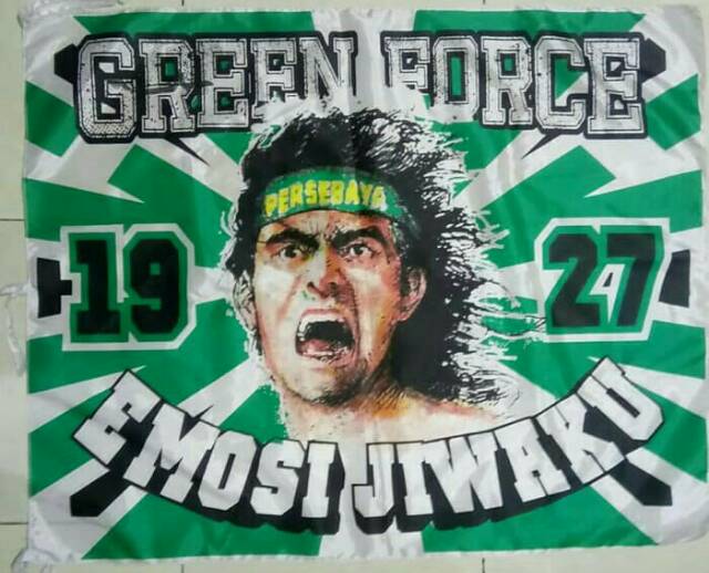 Jual Bendera Bonek Persebaya Emosi Jiwaku Flag Medium Surabaya 1927 ...