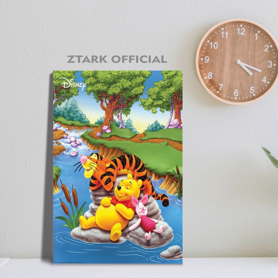 Jual POSTER RUANG KARTUN WALLPAPER GAMBAR WINNIE THE POOH LUCU 20X30 ...