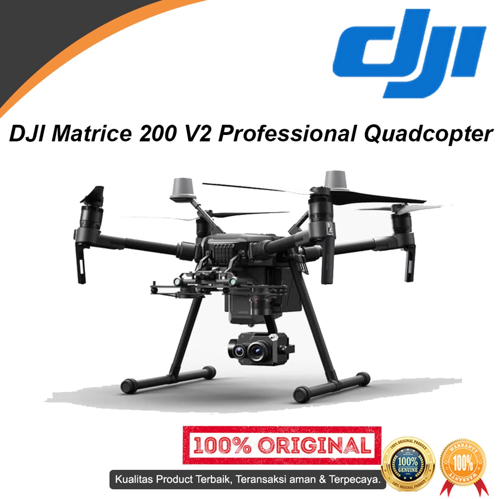 Jual DJI Matrice 200 V2 Professional Quadcopter DJI Matrice 200 V 2 ...