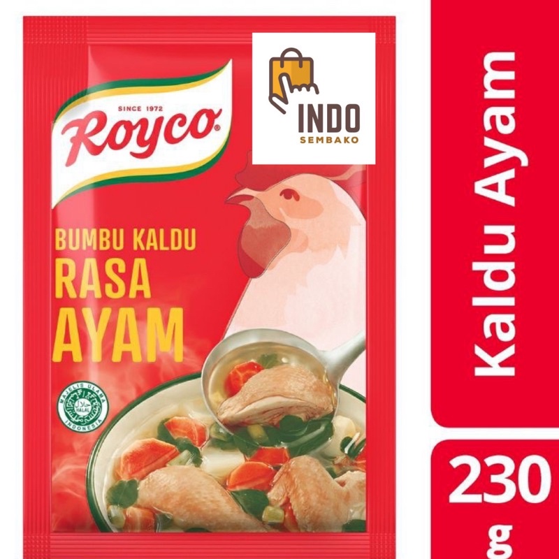 Jual royco ayam 220g / bumbu pelezat royco ayam 220 gram / Royco kaldu ayam 220g / Royco rasa ...