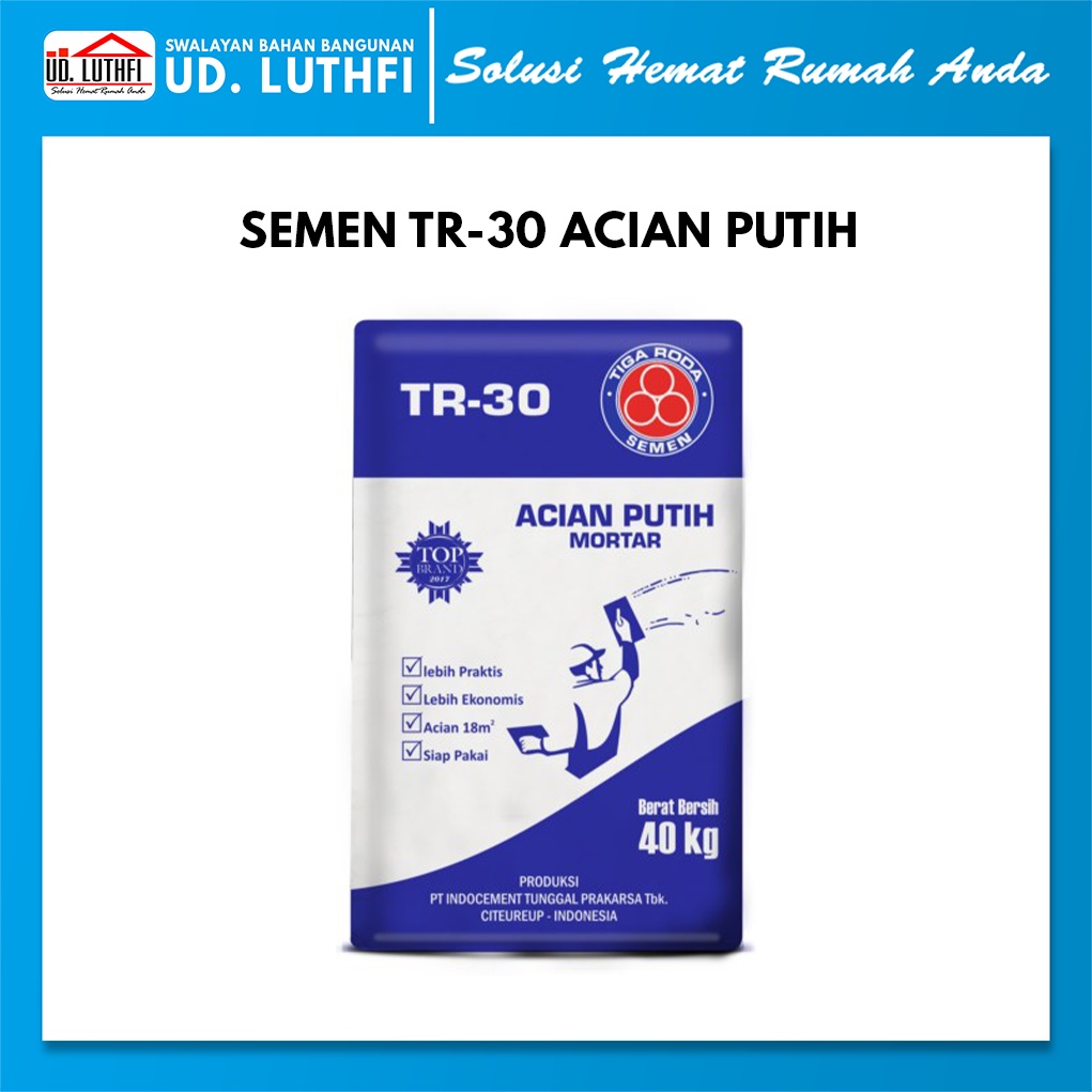 Jual Semen TR-30 Acian Putih 40kg - Jepara | Shopee Indonesia