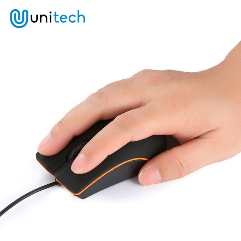 Jual Mouse Unitech Wired USB 300DPI - M20 - Black dan G5 1000DPI ...