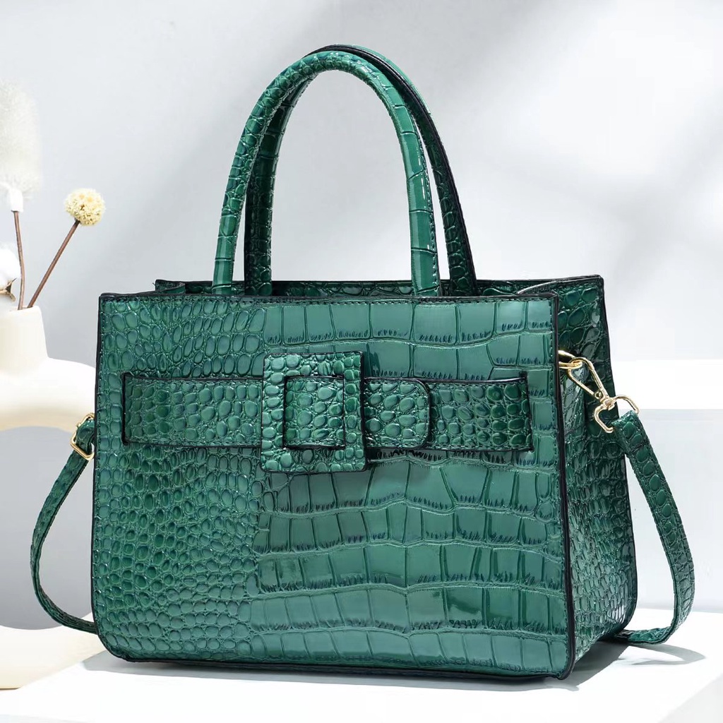 Jual MV_Marvelouz MV303493 Tas HANDBAG Wanita Motif Croco Modis Ada ...