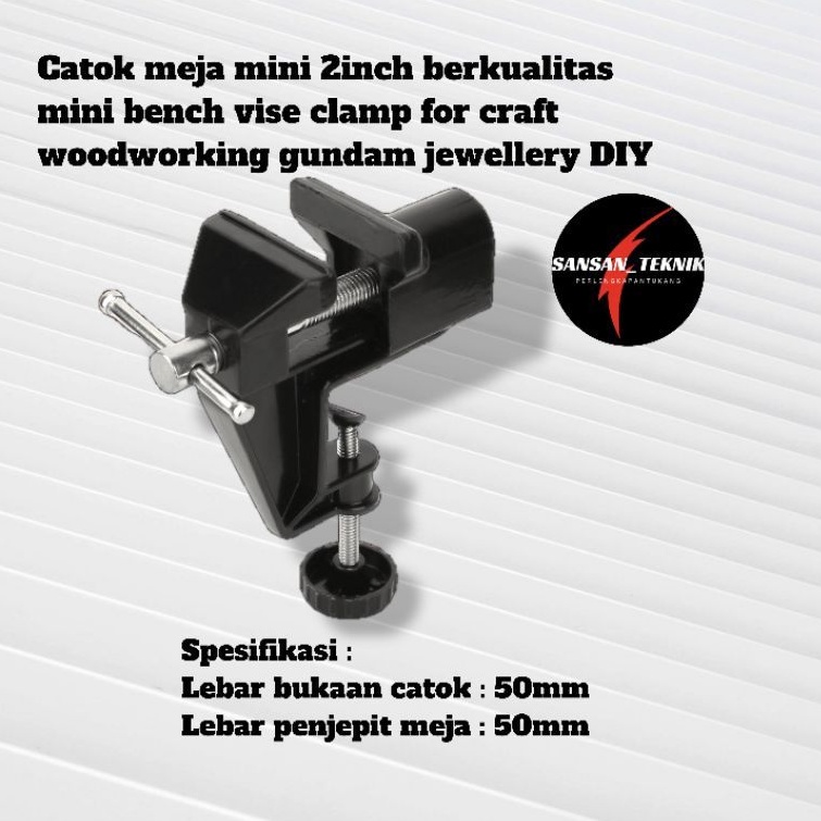 Jual Clamp Catok Ragum Meja Clamp Bench vise 2" Tabel Vise 50mm ...