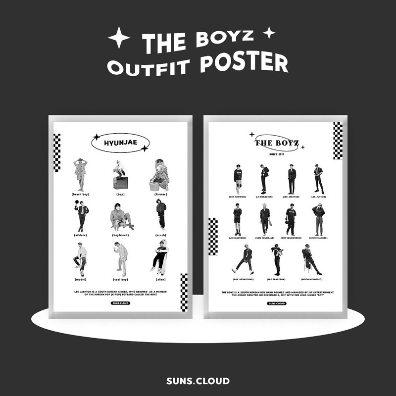 Jual the boyz outfit poster a4/a5 | Shopee Indonesia