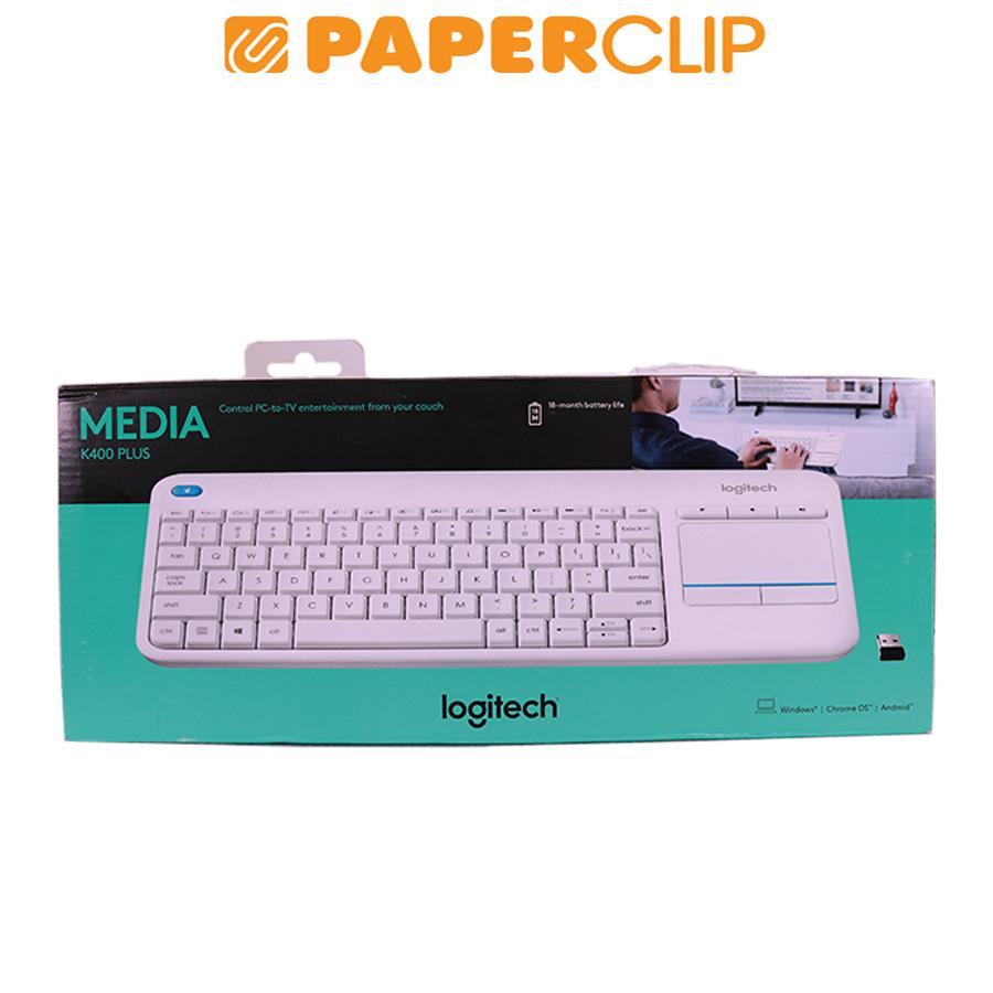 Jual KEYBOARD LOGITECH K400 7166 WHITE | Shopee Indonesia