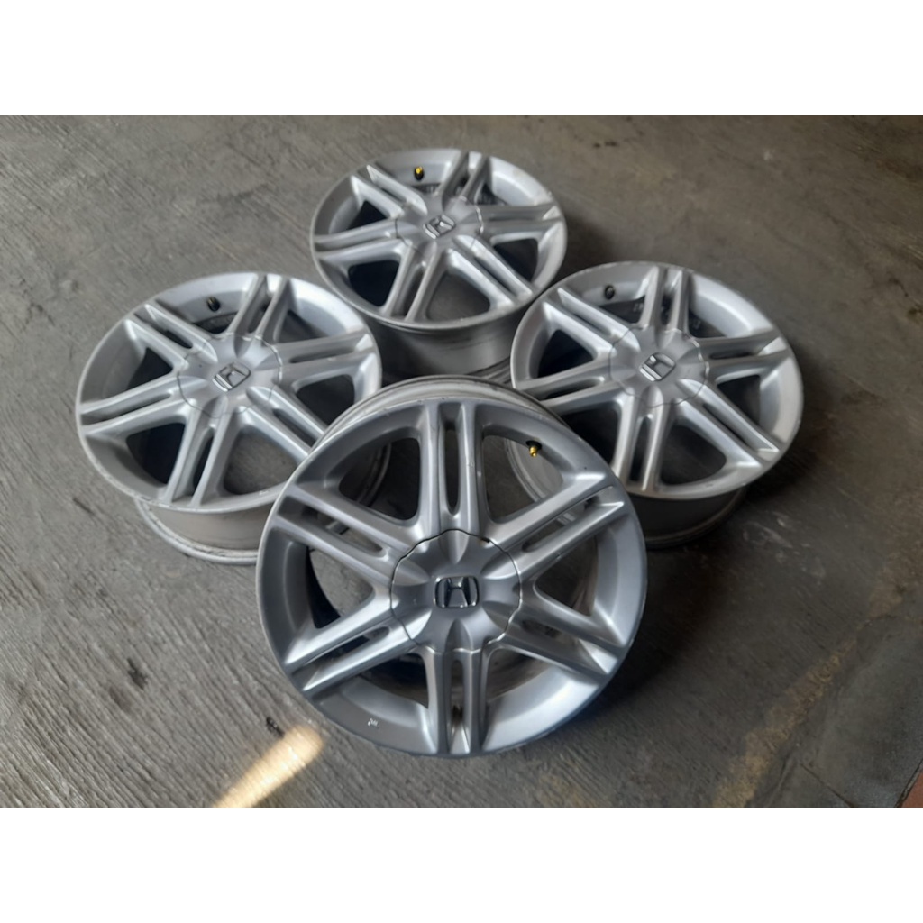 Jual Velg Mobil Bekas Oem City Ring 15 Pcd 4x100 Silver | Shopee Indonesia