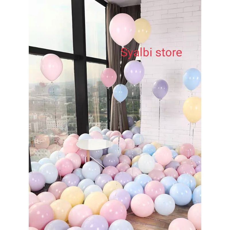 Jual Balon Pastel (100pcs) | Shopee Indonesia