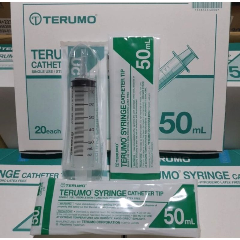 Jual CATHETER TIP TERUMO 50 cc TERUMO 50 ml SYRINGE SPUIT | Shopee Indonesia