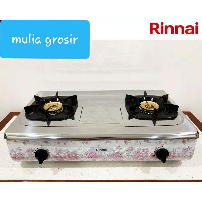 Jual Kompor Rinnai 2 Tungku RI 712AF / Kompor Gas Rinnai RI 712AF ...