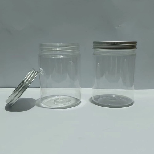 Jual Toples Tabung Silinder - Toples Jar Plastik 750 ml Tutup Aluminium | Shopee Indonesia