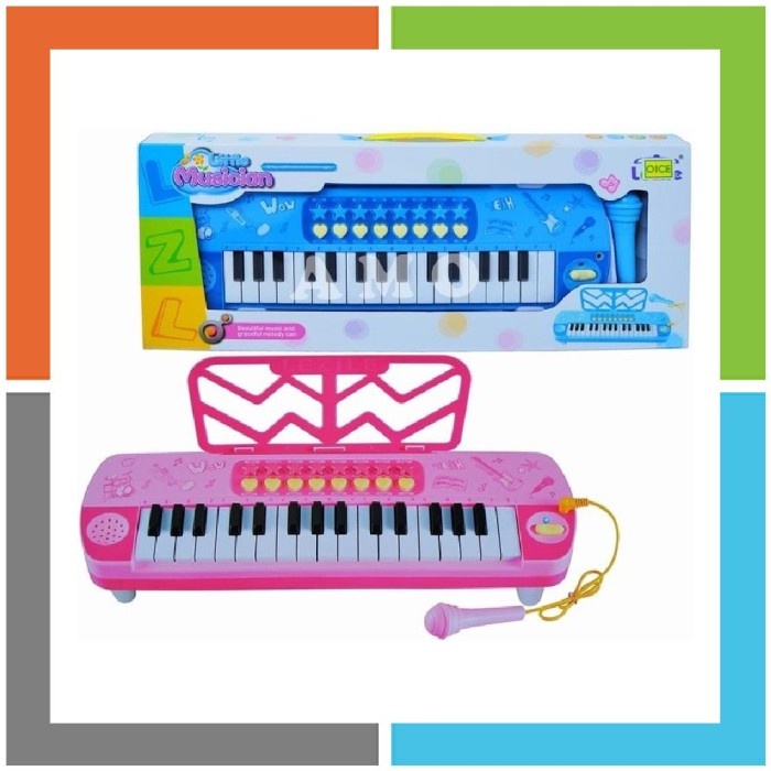 Jual Mainan Piano Mini - Organ Tunggal Mini Anak Set | Shopee Indonesia