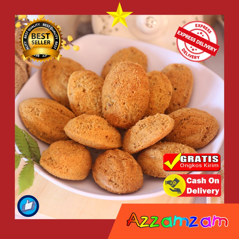 Jual Bolu Kering Jadul / Bolu Kerang Klemben / Kue Bahulu Snack Camilan ...