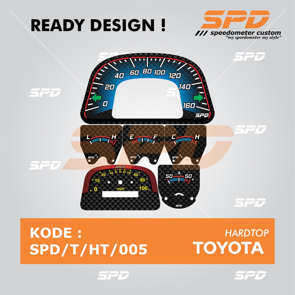 Jual PANEL SPEEDOMETER CUSTOM TOYOTA HARDTOP GARANSI 2 TAHUN - SPD ...