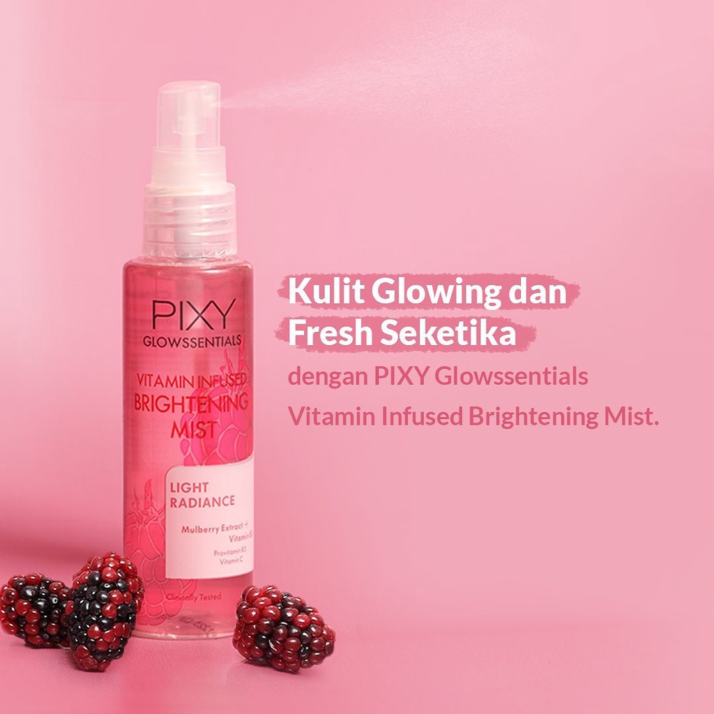 Jual PIXY Glowssentials Light Radiance Brightening Series Mulberry Face ...