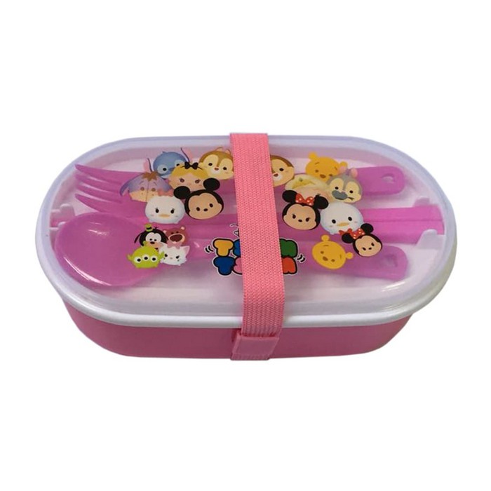 Jual Kotak Makan Anak Karakter Lunch Box set 2 Tingkat Karet Tempat Makan Karakter Anak | Shopee ...