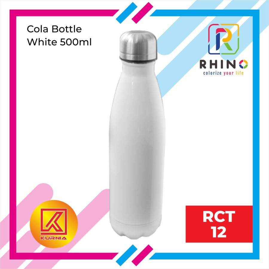 Jual Rhino Botol Polos Sublimasi 500ML (RCT - 12) | Shopee Indonesia