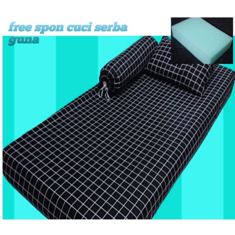 Jual PROMO KASUR BUSA / kasur lantay D26 UKURAN SINGLE 180 X 90 X 10CM ...