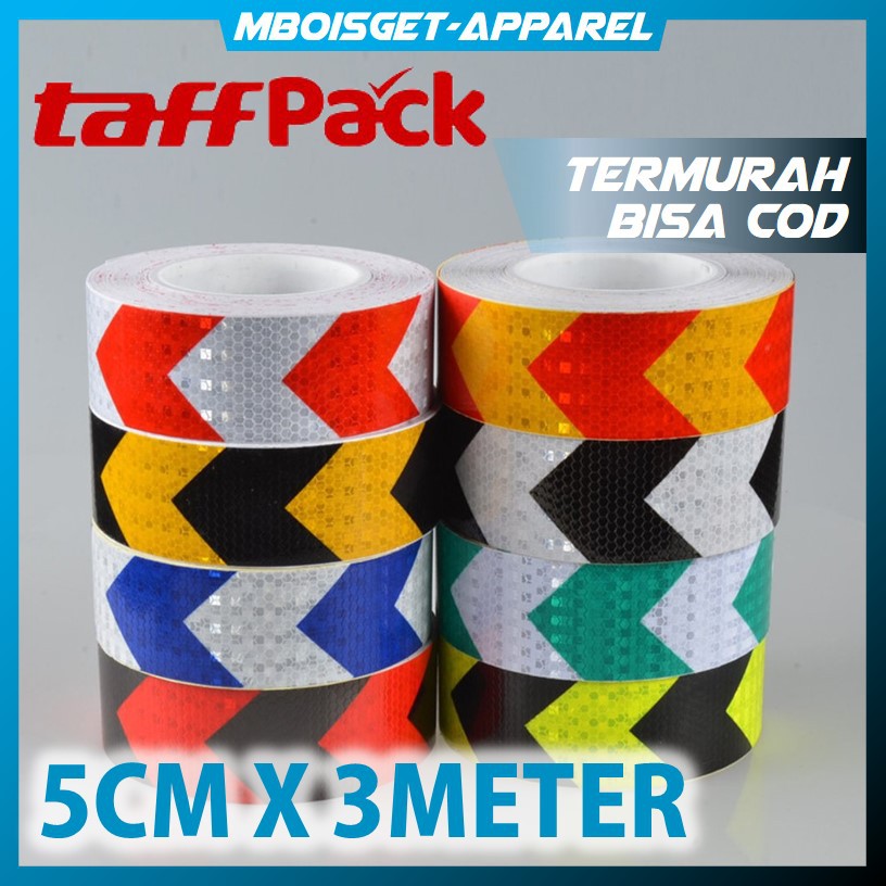 Jual MBOISGET - Stiker Reflektif Reflective Sticker Mobil Truk Arrow ...
