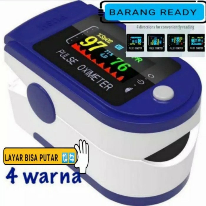 Jual fingertip pulse oximeter oxymeter alat ukur kadar oksigen darah ...